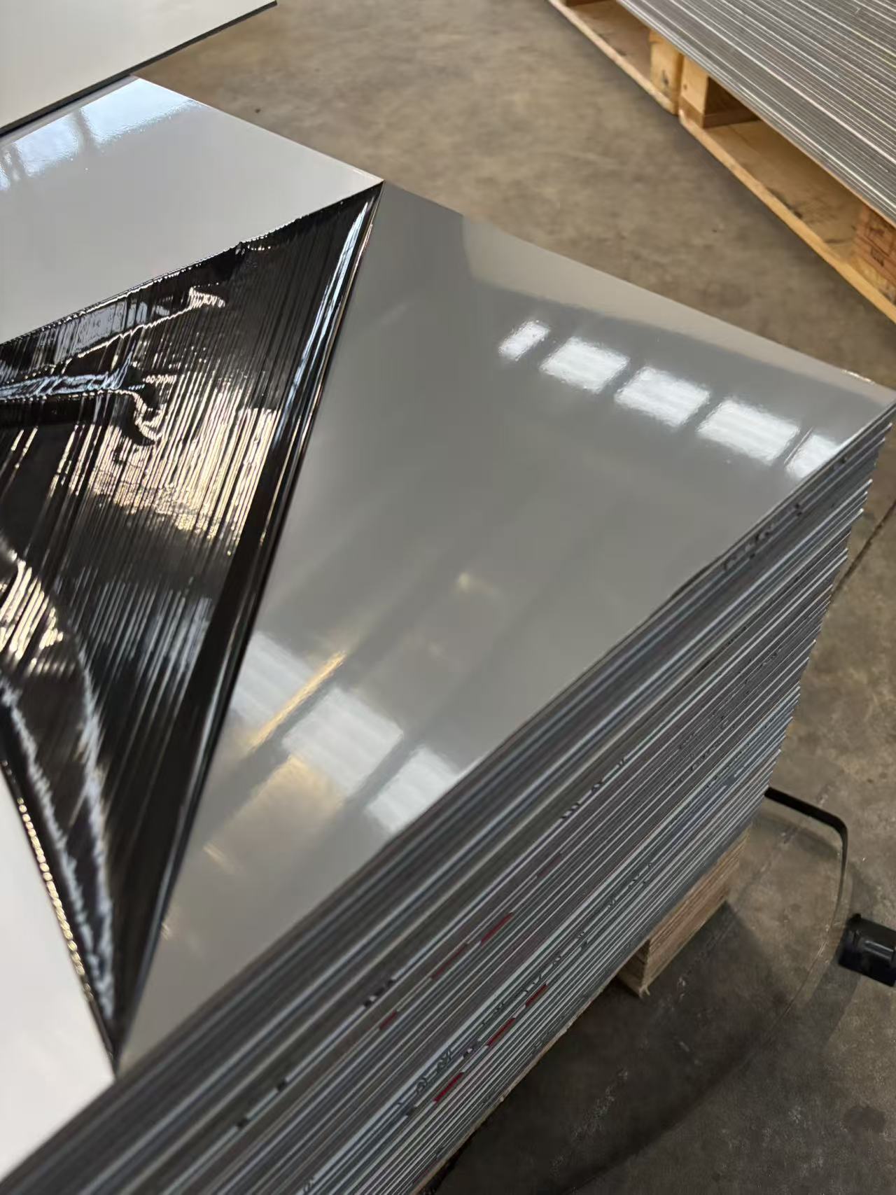 Aluminum Composite Panel ACM 3mm Gloss Grey (0.08mm)